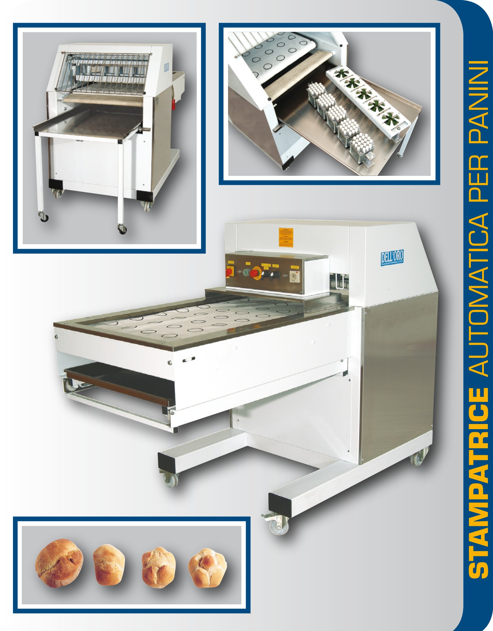 Stampatrice automatica per panini F 222 - Attrezzature ed Arredamenti ...